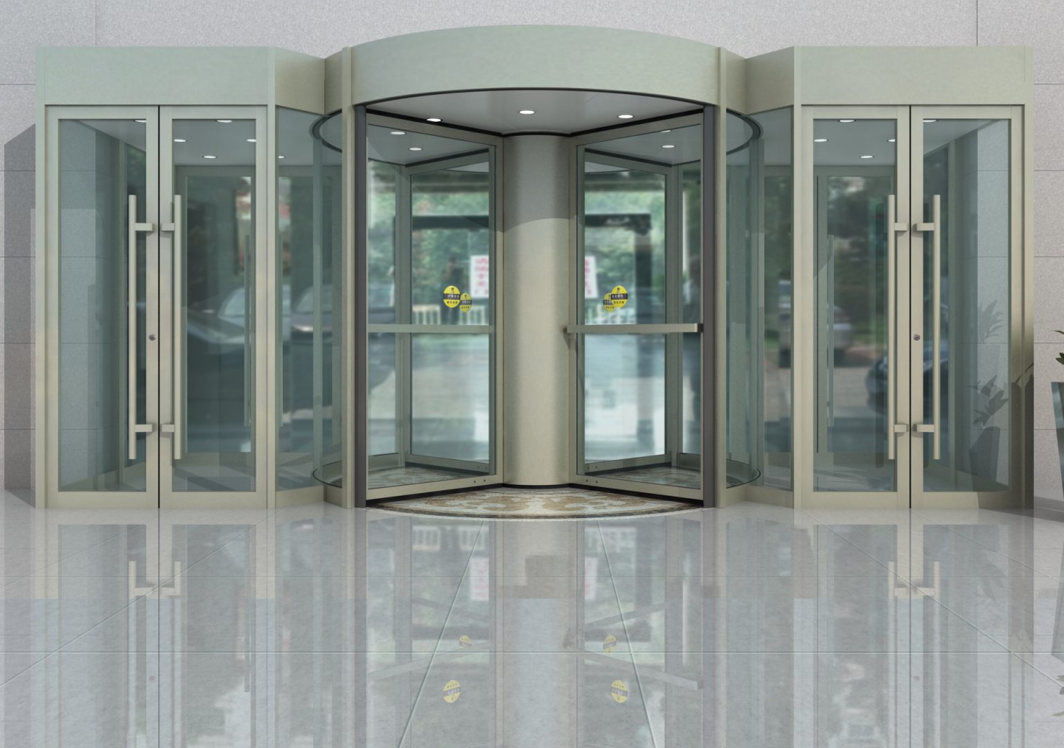 Why Your Business Needs a Automated Revolving Entrance Door